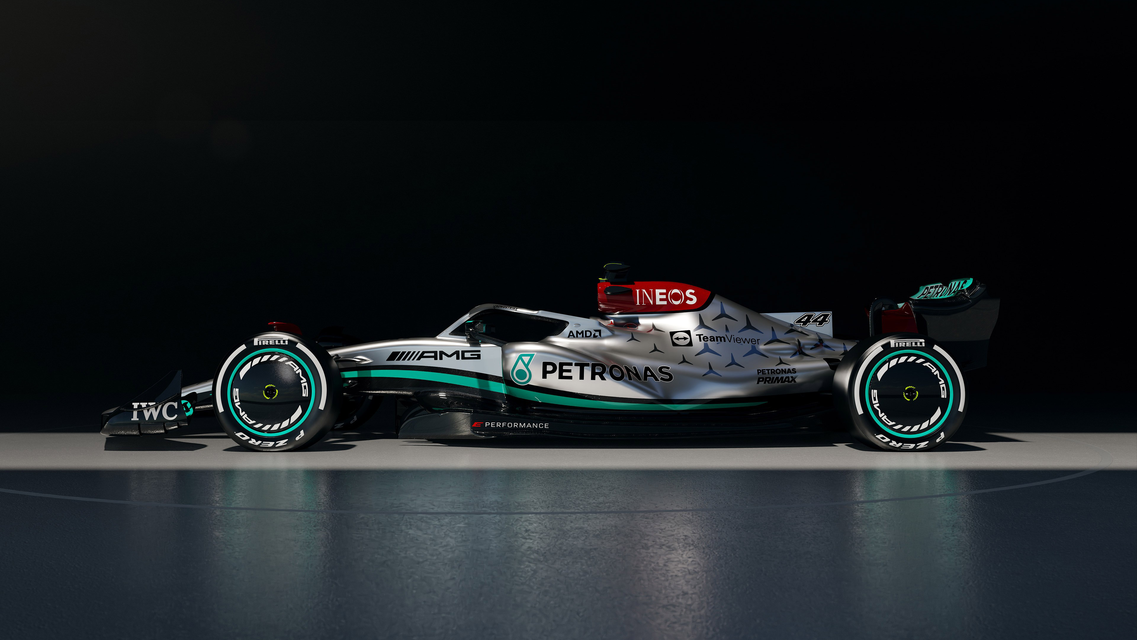 Mercedes-AMG Petronas Formula Car Wallpaper | Backdrova